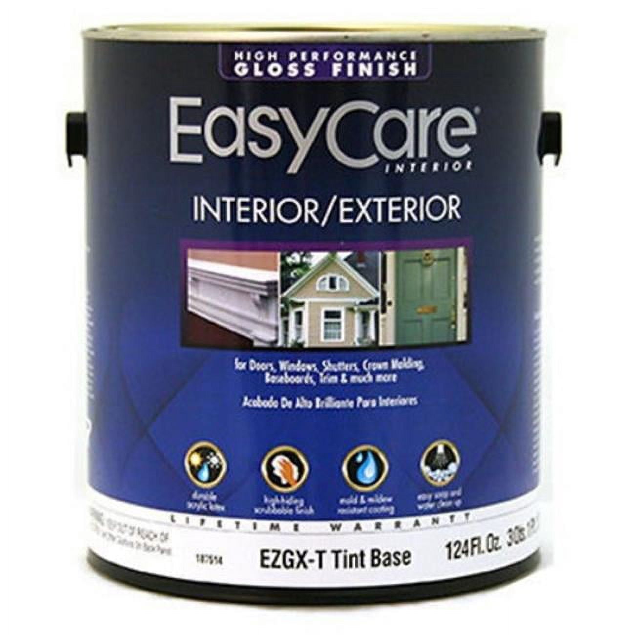 Ultra Premium Interior/Exterior Paint, High Gloss Tint Base, Gallon ...