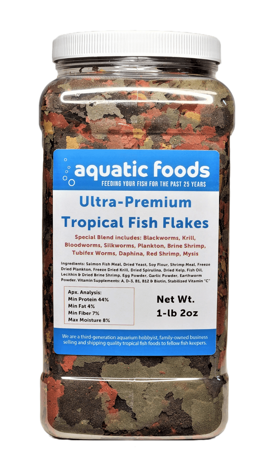 Ultra-Premium Special Blend of Tropical Fish Flakes for All Tropicals ...