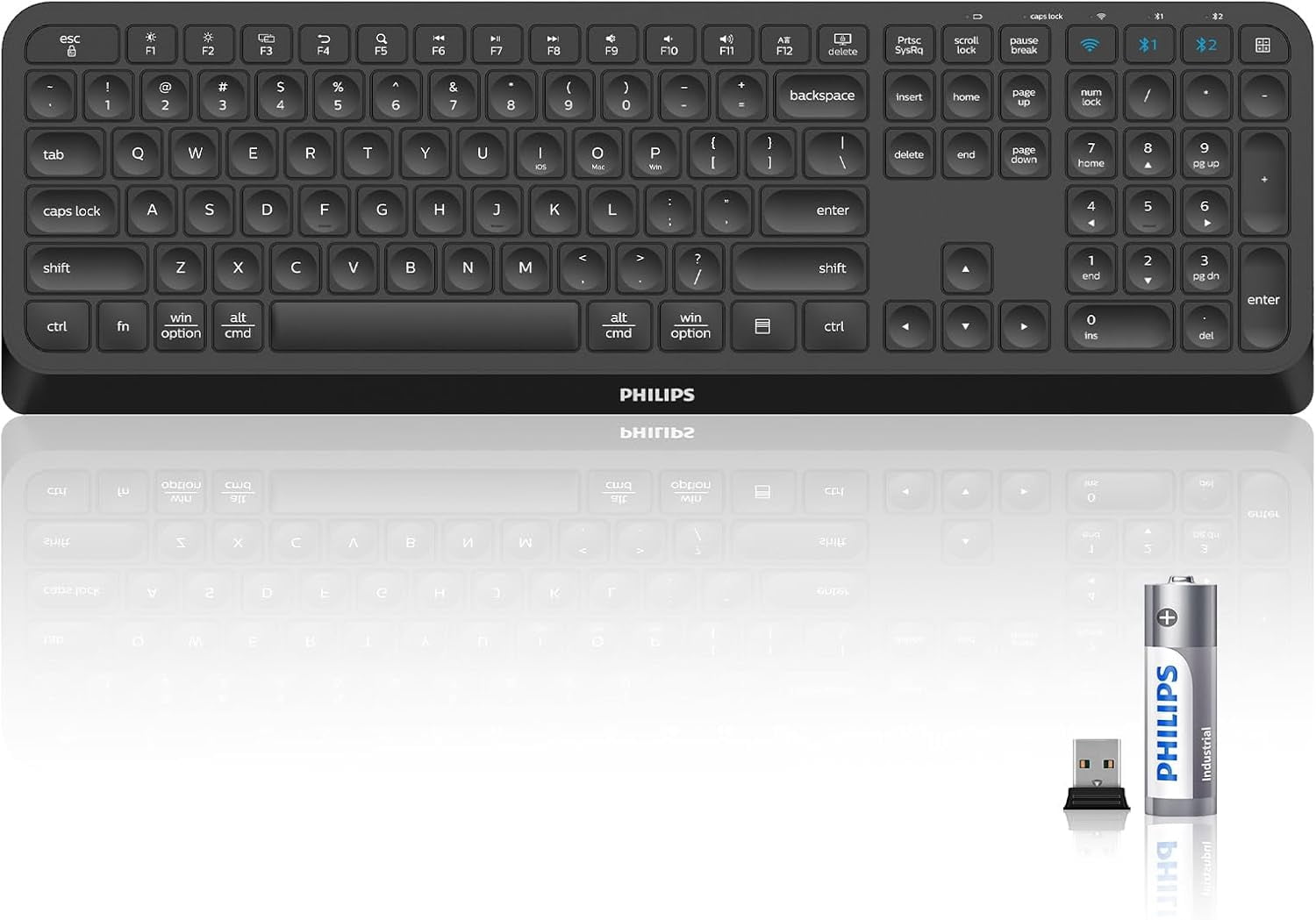 Ultra Premium Wireless Keyboard and Mouse Combo - Rechargeable, Slim ...