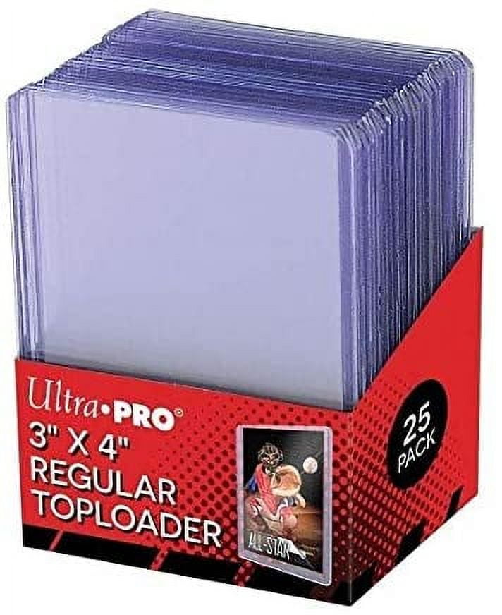 Ultra Pro 25 3 X 4 Top Loader Card Holder for Baseball, Football ...