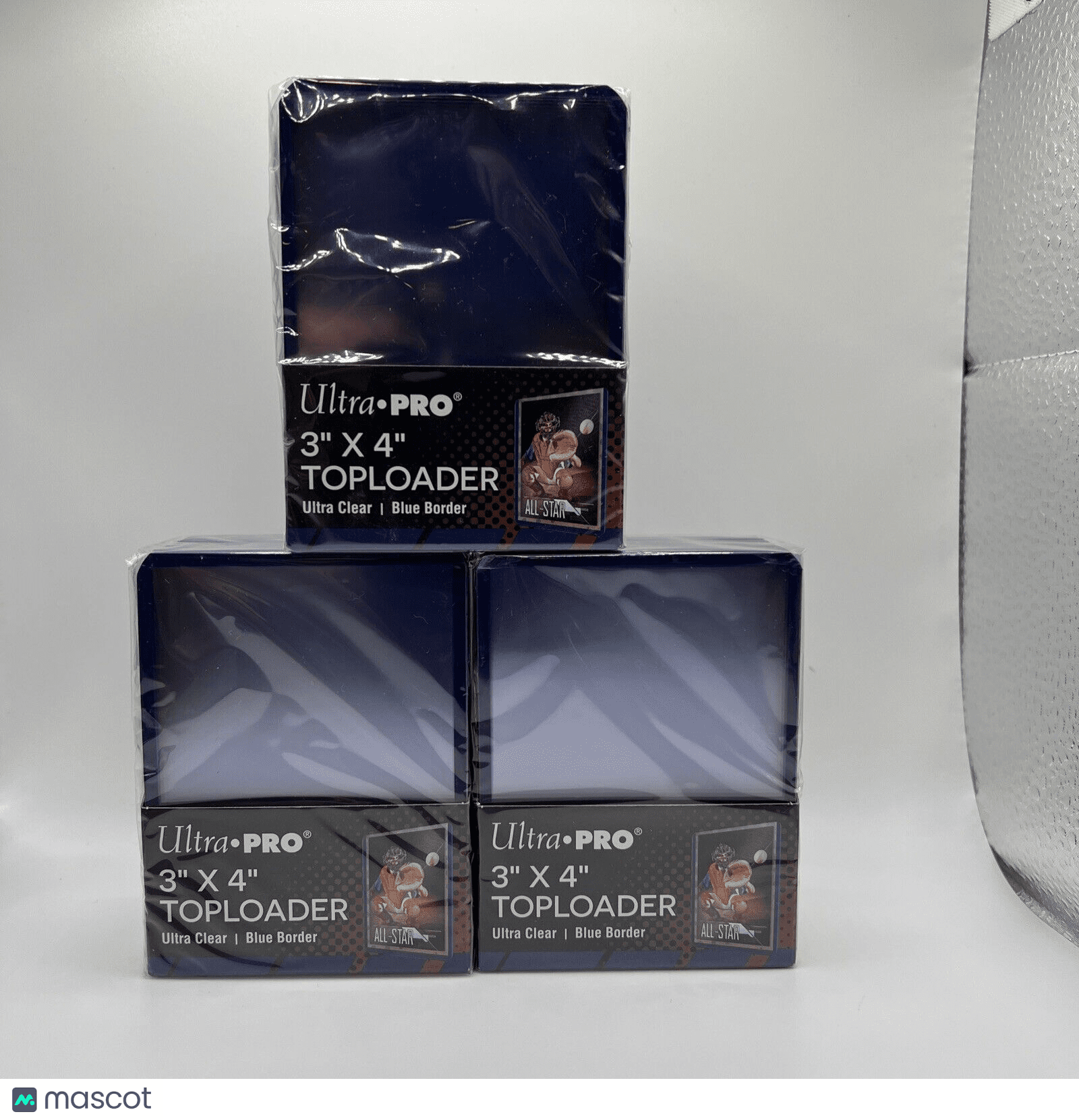 Ultra Pro 3X4 BLUE BORDER Toploaders 35pt 3 Packs of 25 for Standard ...