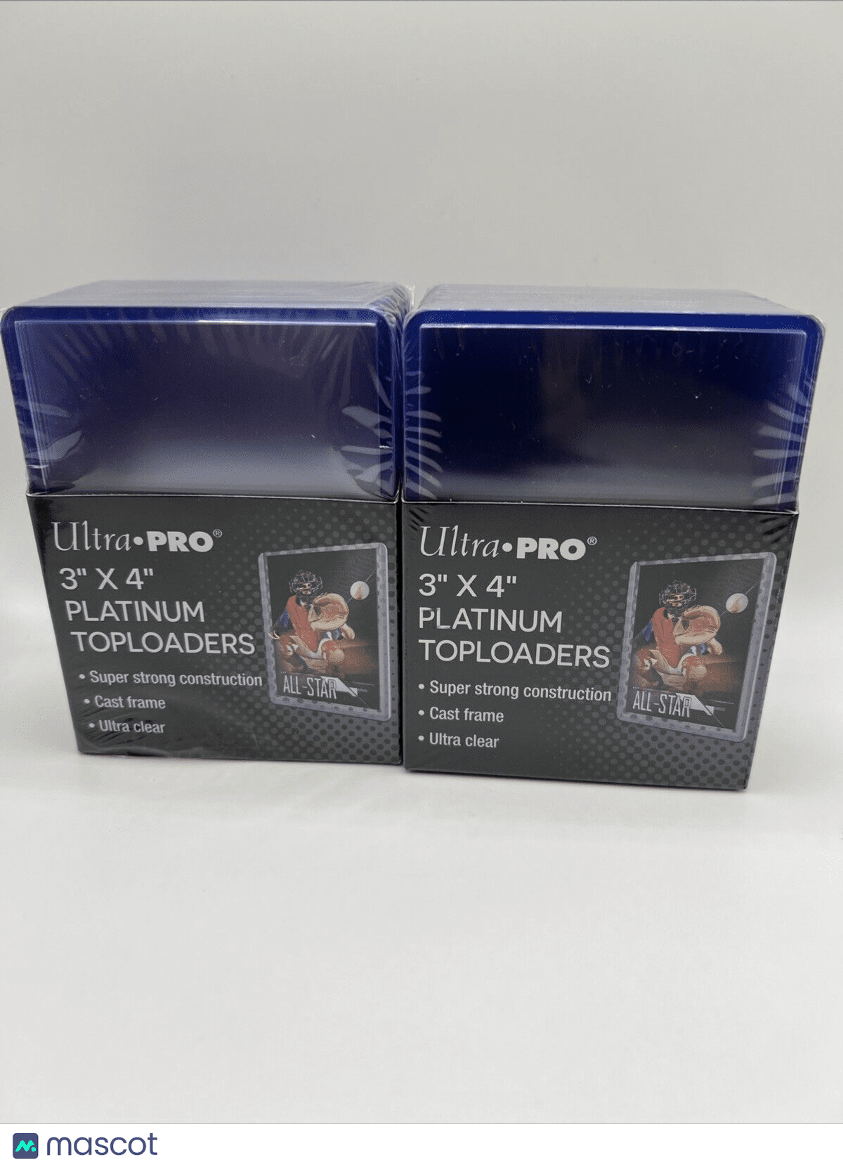 Ultra Pro 3X4 PLATINUM Toploaders 35pt 2 Packs of 25 for Standard Sized ...