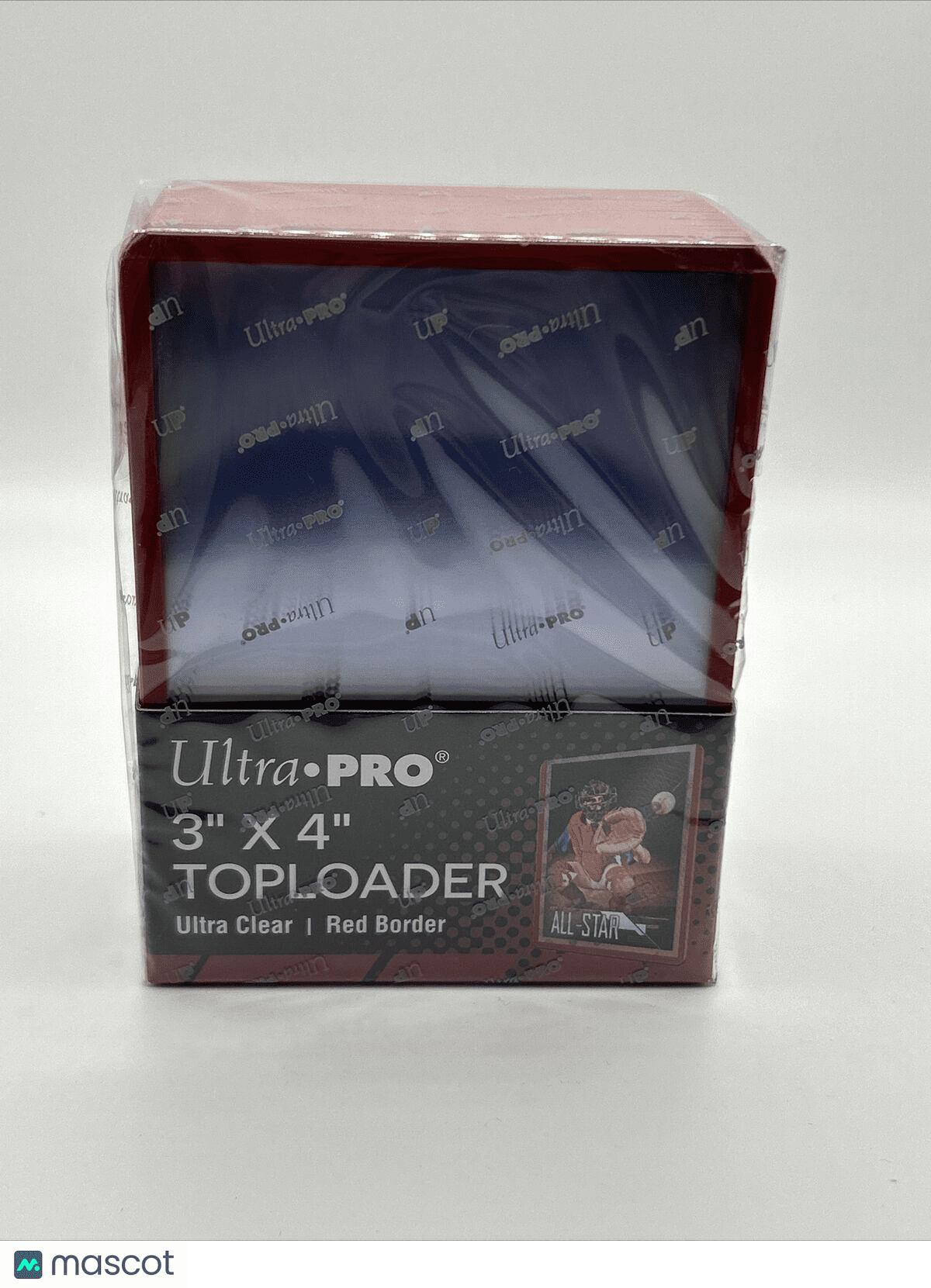 Ultra Pro 3X4 RED BORDER Toploaders 35pt 1 Pack of 25 for Standard ...
