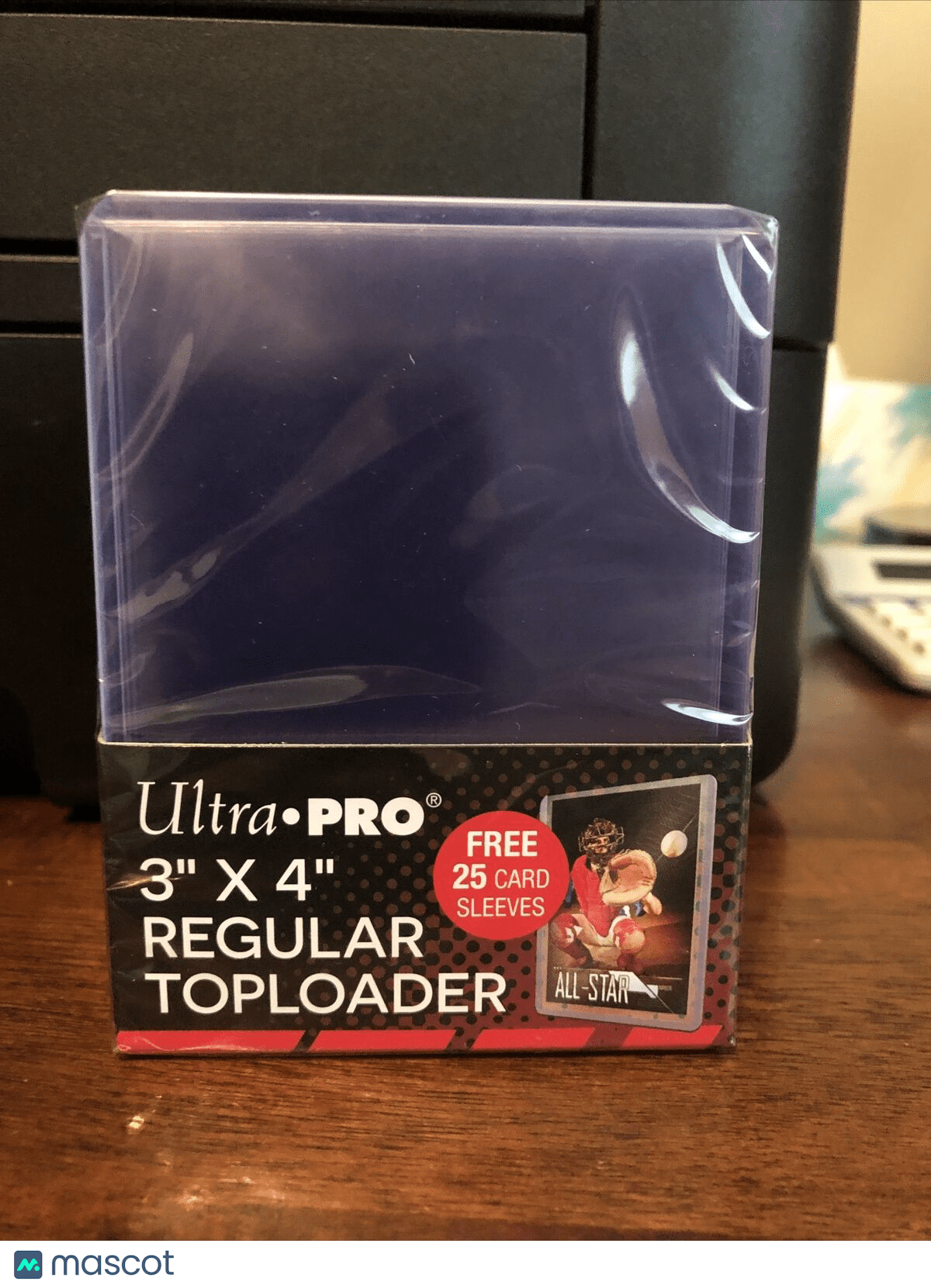 Ultra Pro 3X4 Regular Toploaders 35pt 1 Pack of 25 WITH 25 Card Sleeves ...