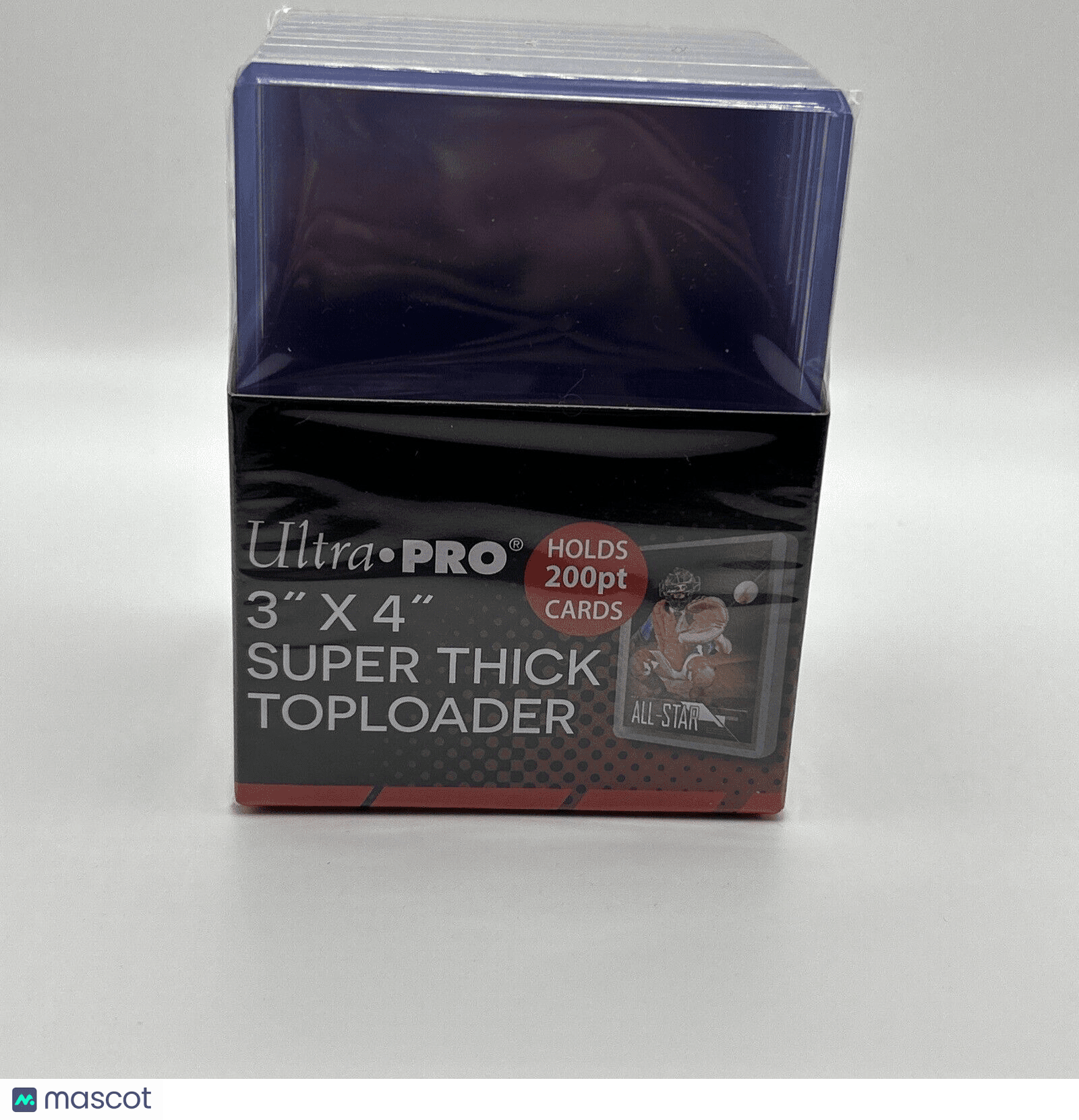 Ultra Pro 3X4 Super Thick Toploaders 1 Pack of 10 for up to 200pt Cards ...