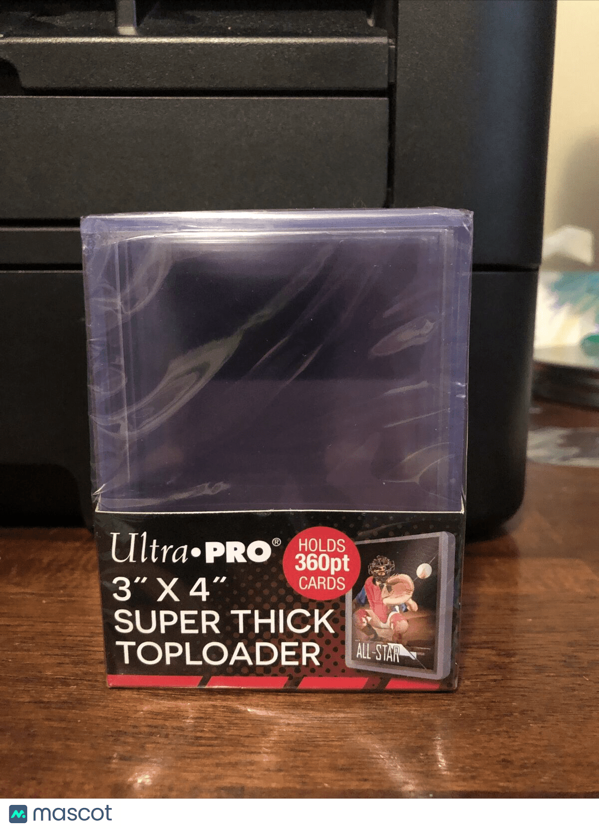 Ultra Pro 3X4 Super Thick Toploaders 1 Pack of 5 for up to 360pt Cards ...