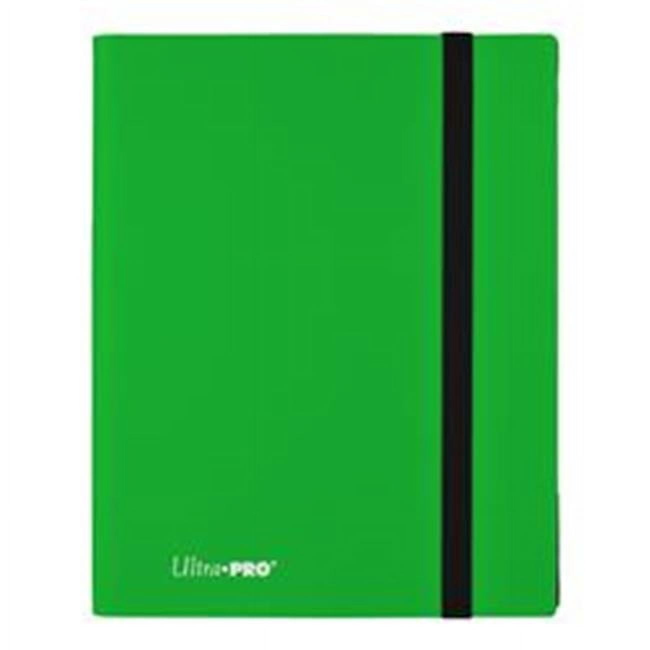 Ultra Pro 9 Pocket Pro Binder Eclipse, Lime Green - Walmart.com