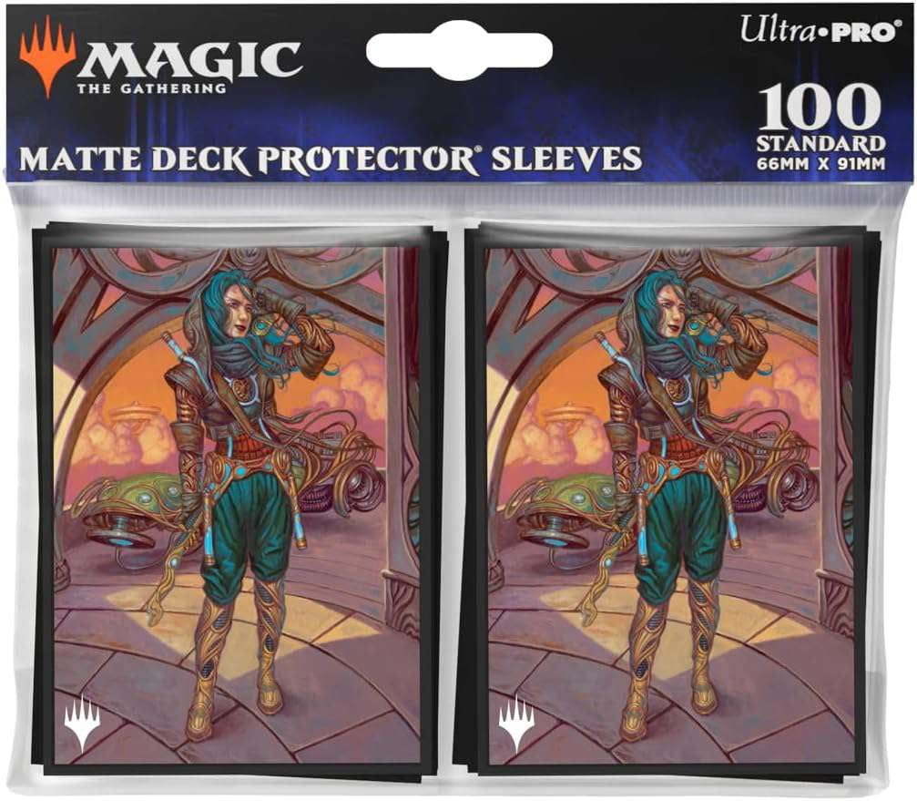 Ultra PRO: Standard 100ct Sleeves - Aetherdrift (Borderless Racer 1 ...