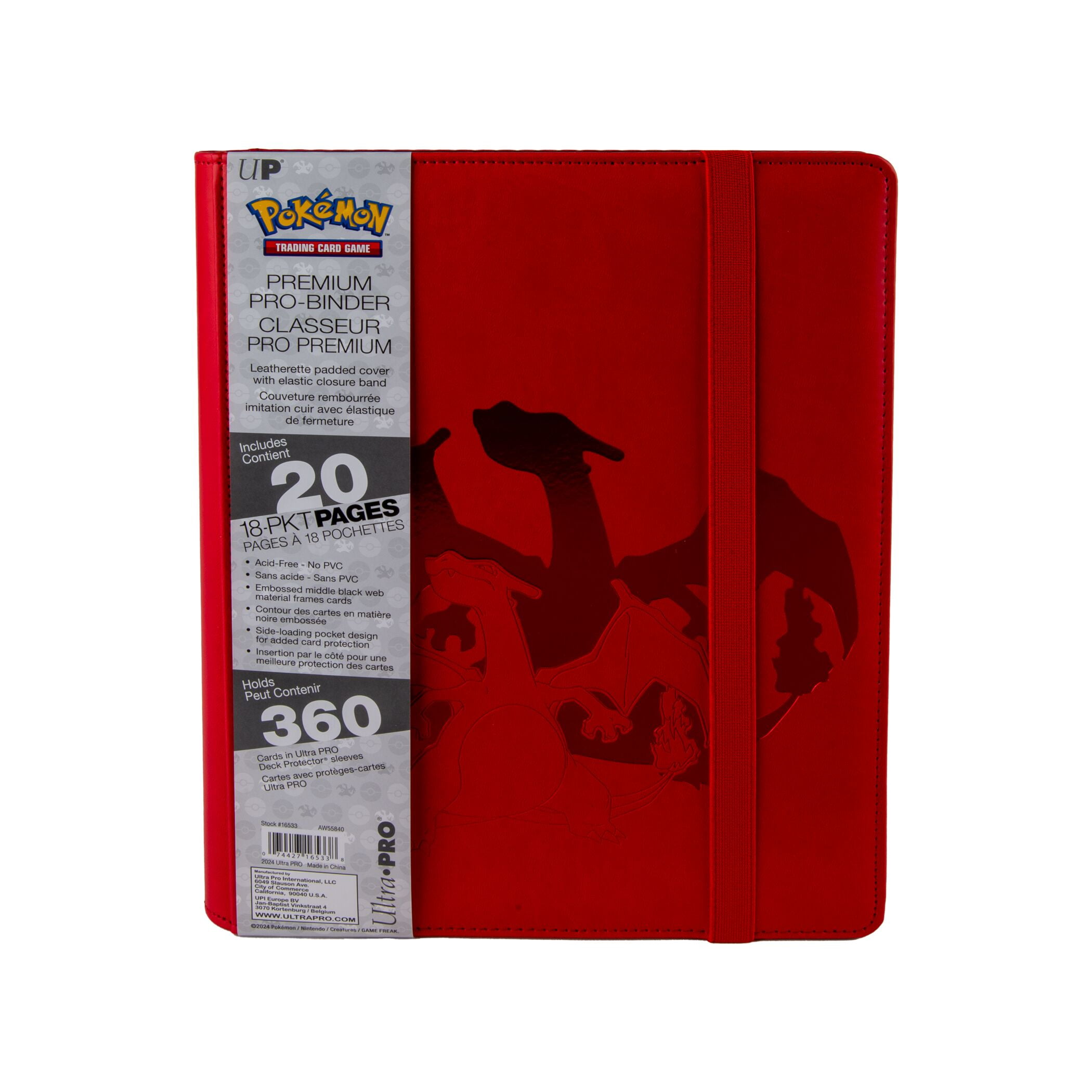 Ultra Pro ES Charizard Pokemon Premium Pro Binder - Walmart.com