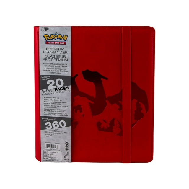 Ultra Pro ES Charizard Pokemon Premium Pro Binder - Walmart.com