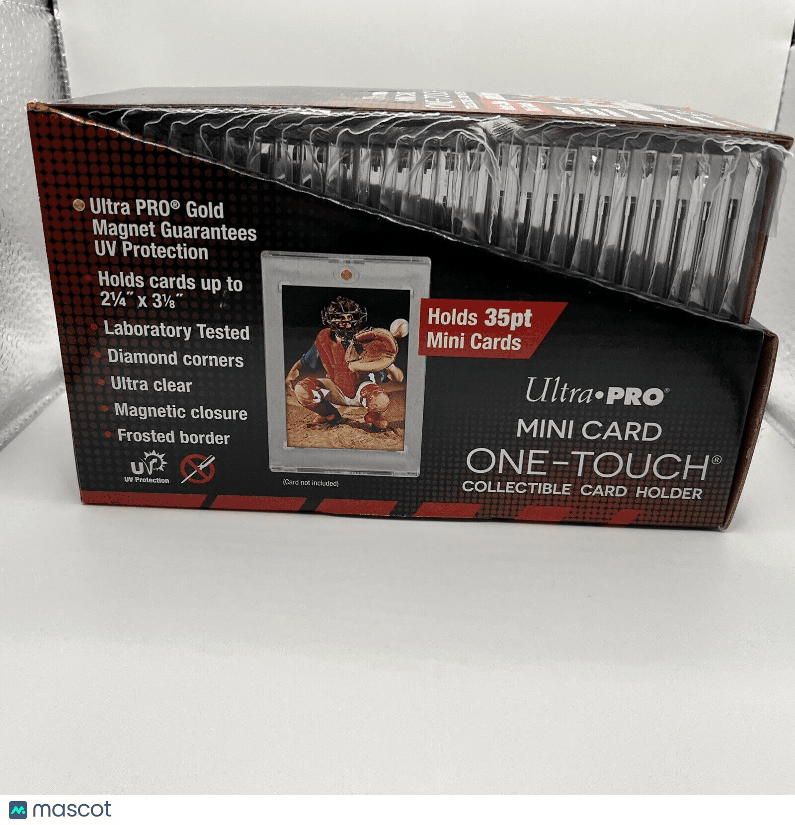 Ultra Pro One-Touch Magnetic Card Holder 35pt Point MINI CARD - BOX of ...