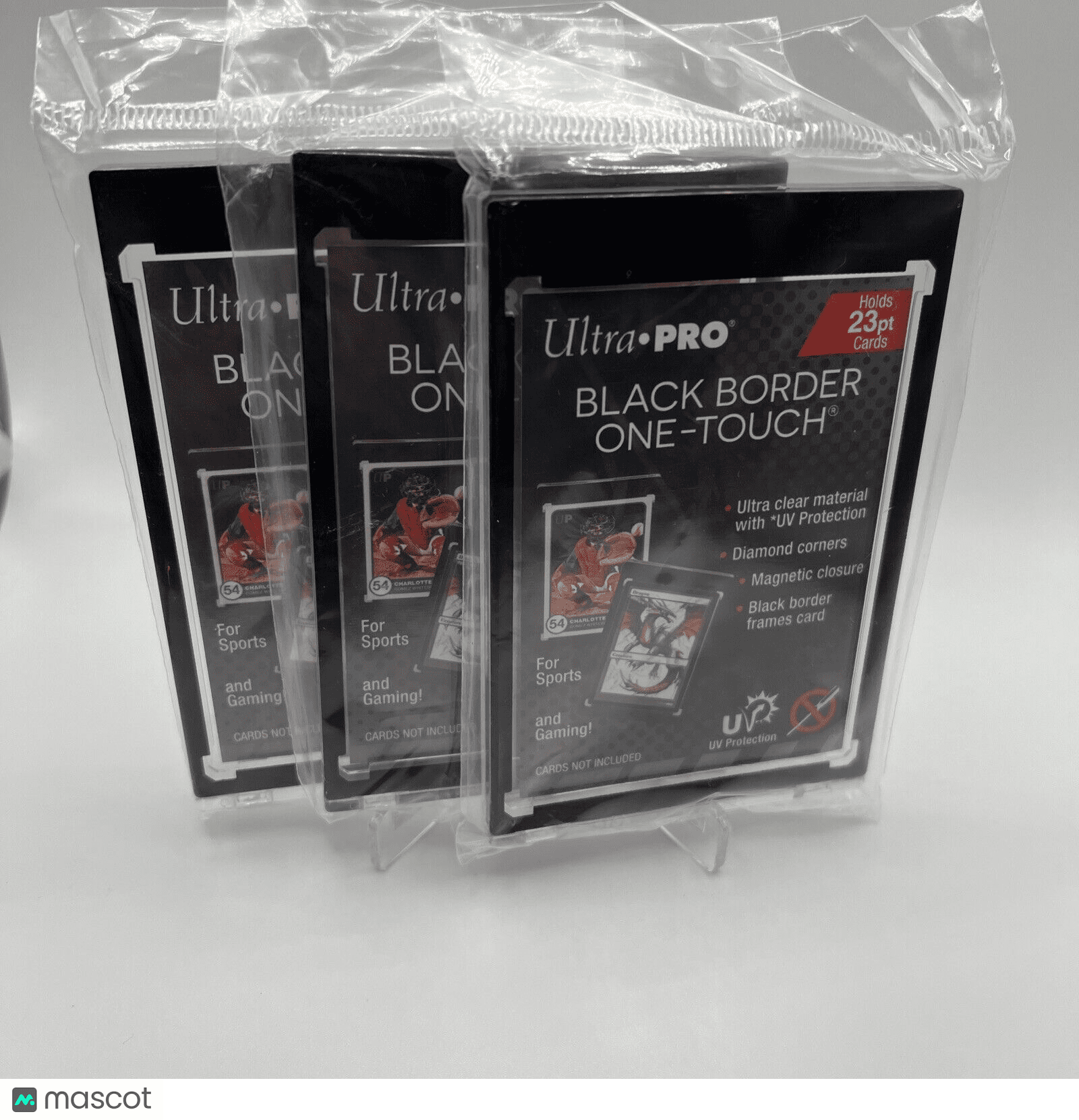 Ultra Pro One-Touch Magnetic Card Holder BLACK BORDER 23pt Point - Lot ...