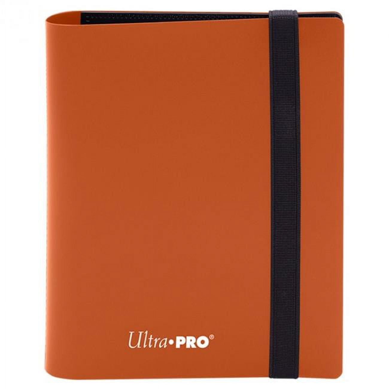 Ultra Pro Pro Binder 4 Pocket Eclipse - Pumpkin Orange - Walmart.com