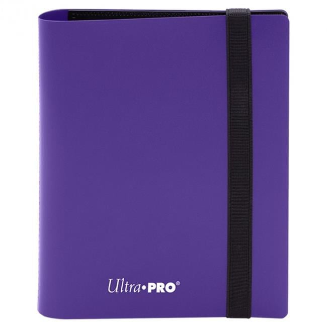 Ultra Pro Pro Binder 4 Pocket Eclipse - Royal Purple - Walmart.com