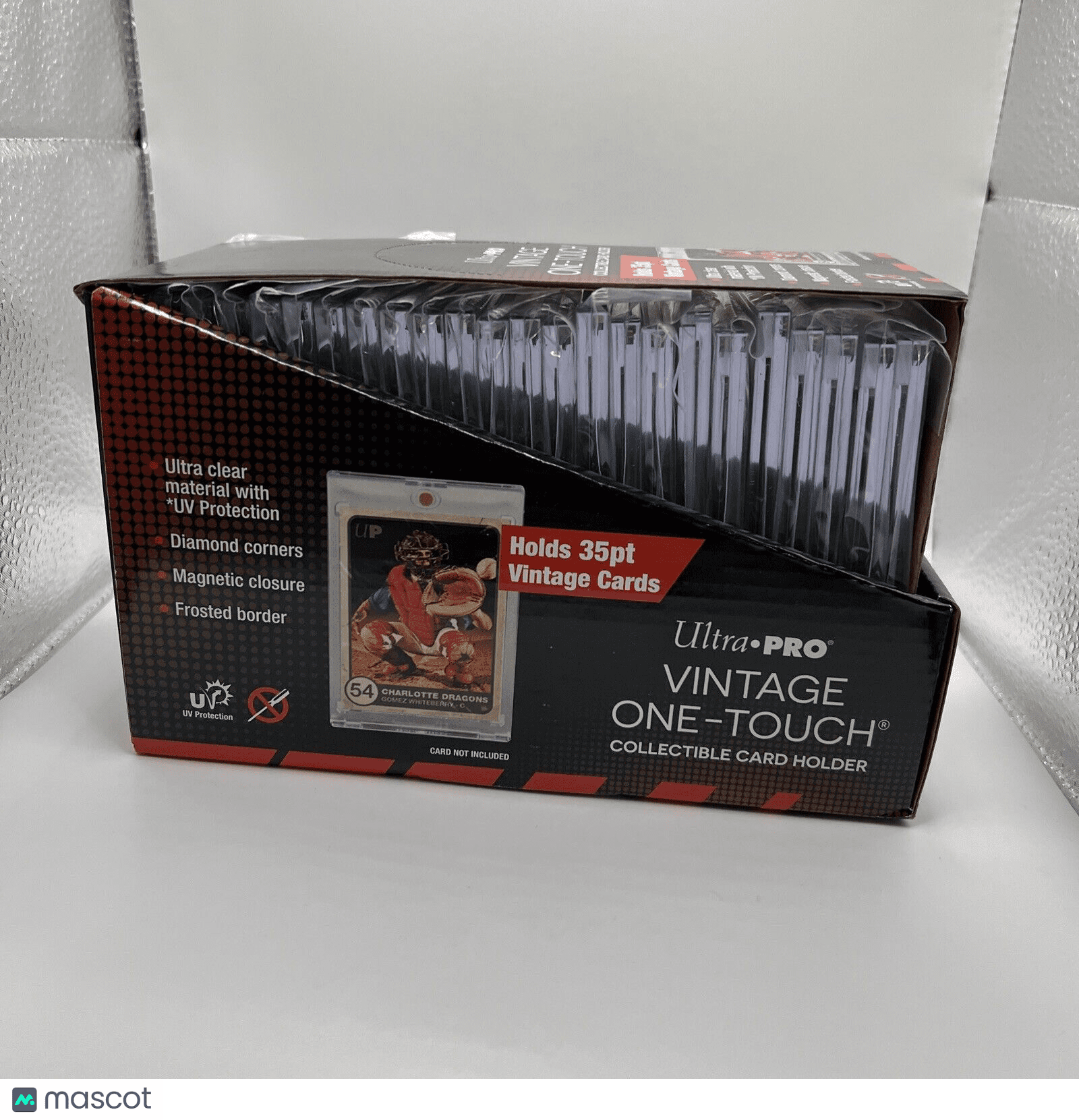Ultra Pro VINTAGE One-Touch 35pt Point Magnetic Card Holder, BOX of 25 - Walmart.com