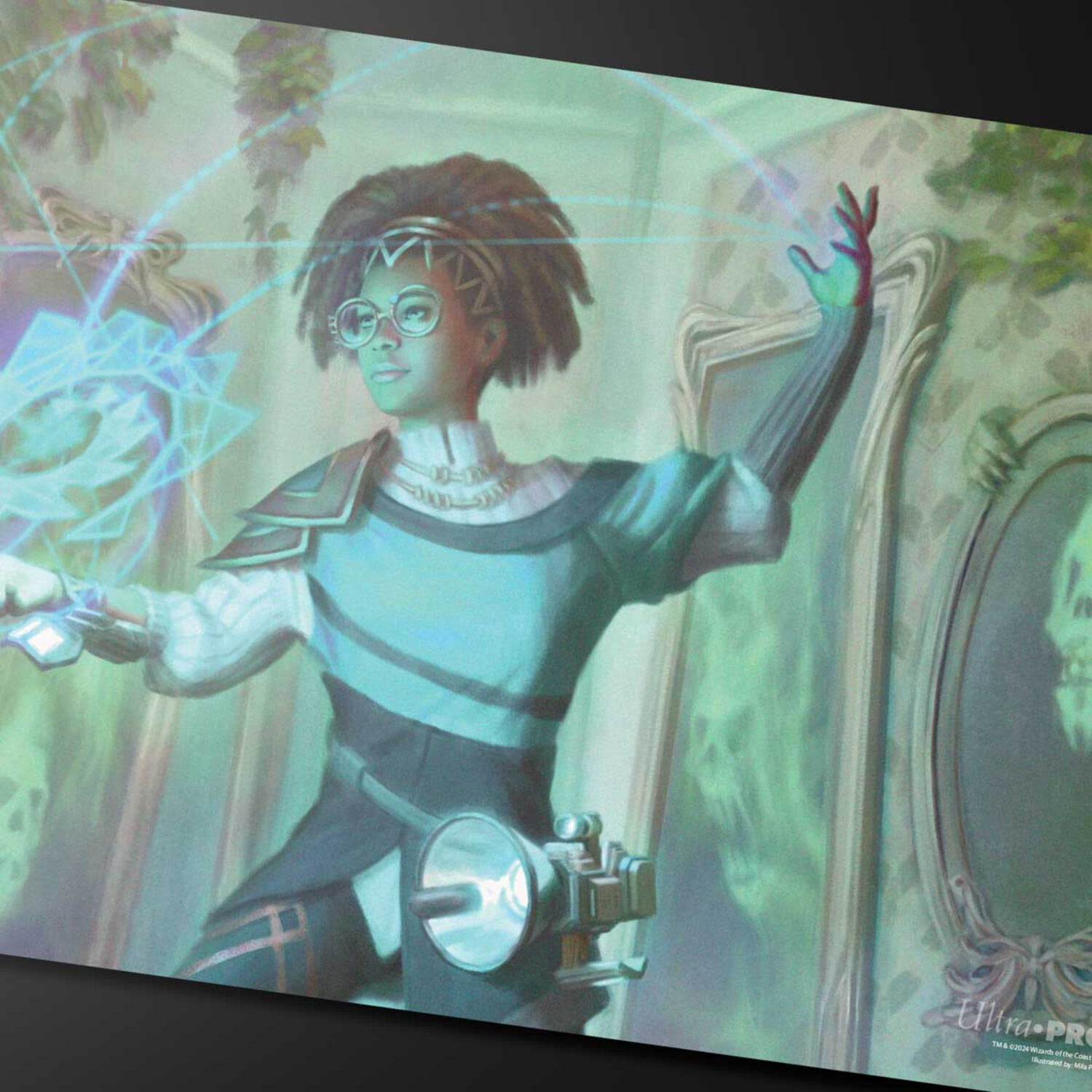 Duskmourn Zimone, Mystery Unraveler (Commander) Standard Gaming Playmat ...