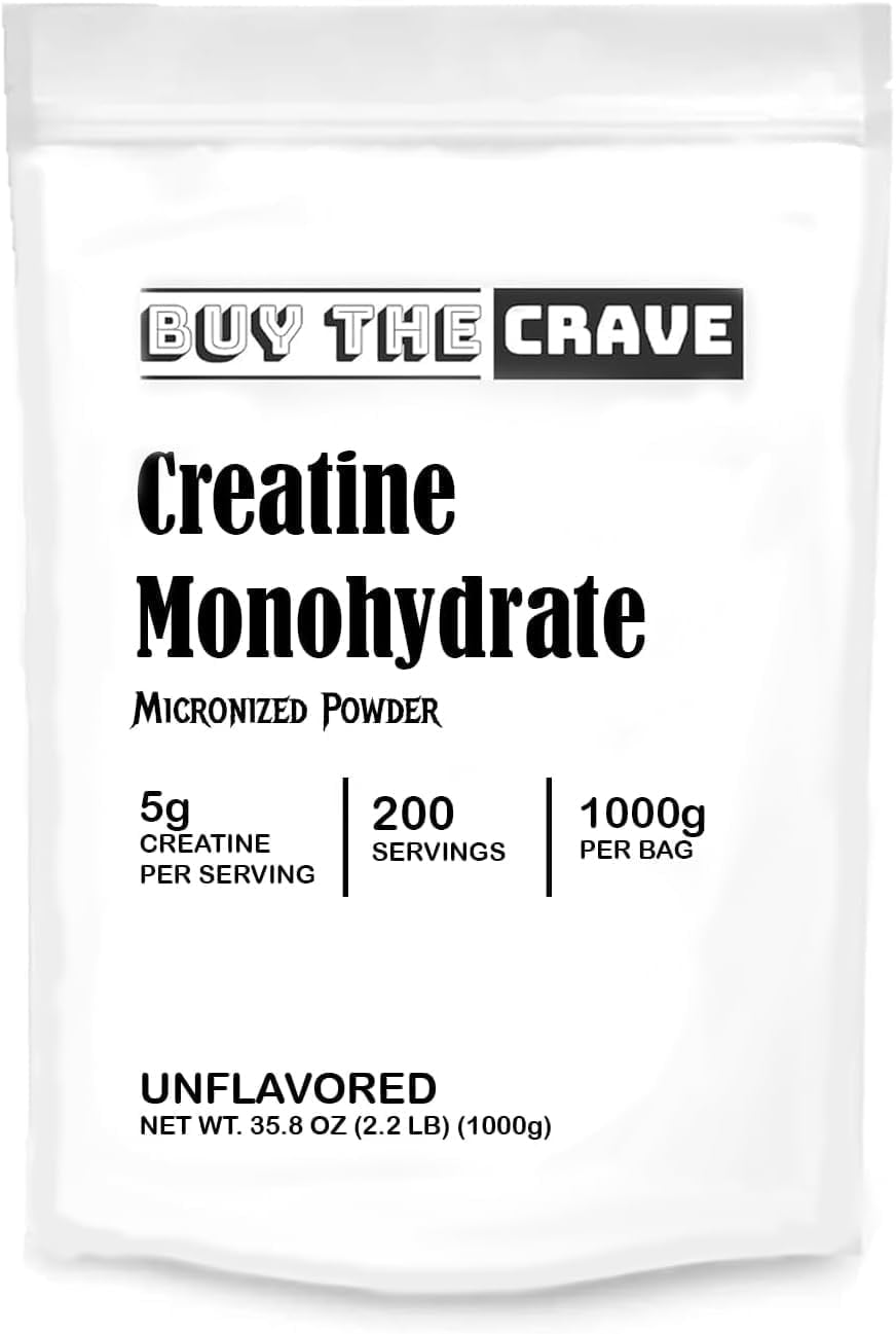 Ultra-Pure Micronized Creatine Monohydrate Powder - Maximize Strength ...