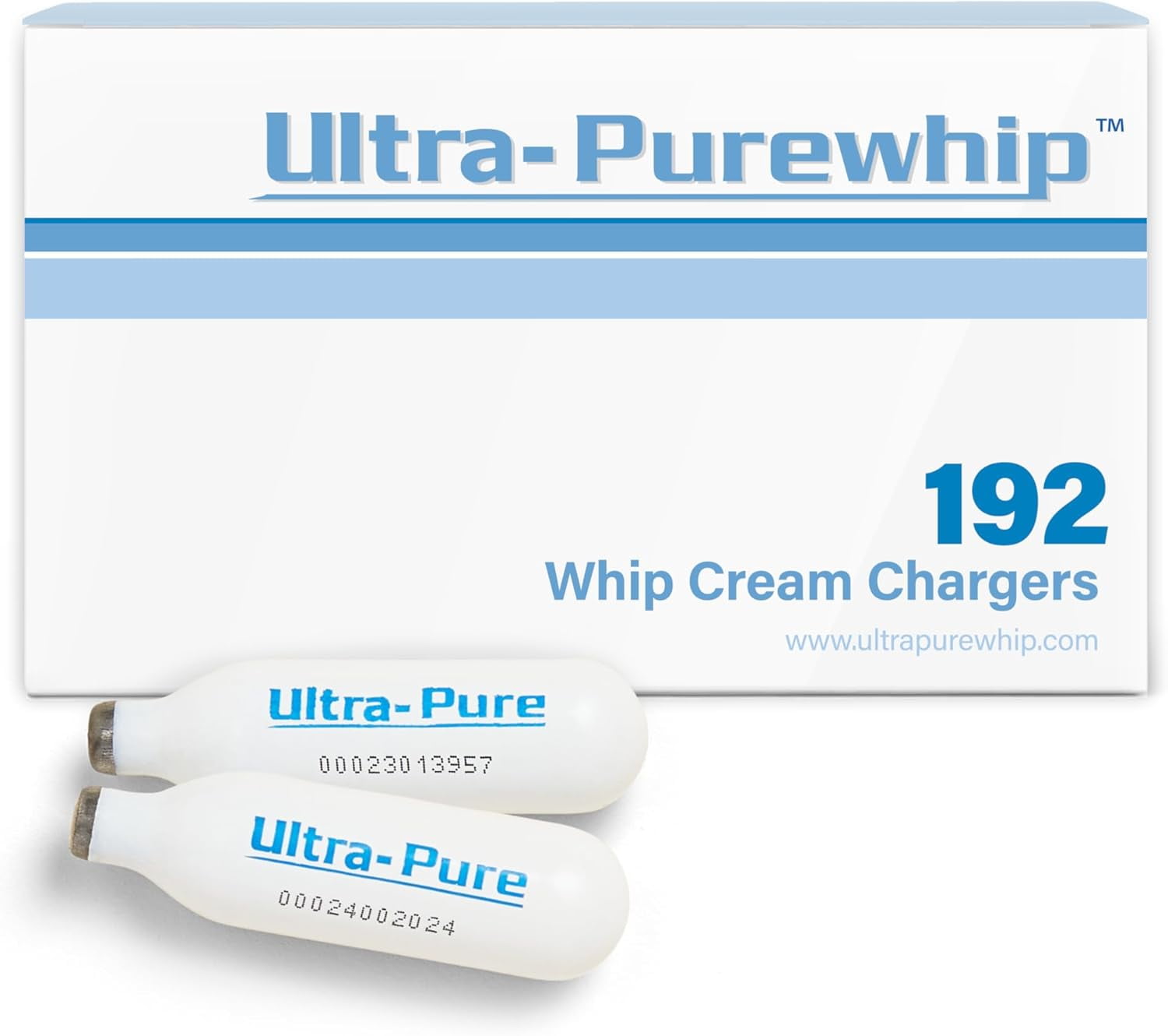 Ultra-PureWhip Whipped Cream Chargers | Whipped Cream Cartridges for ...