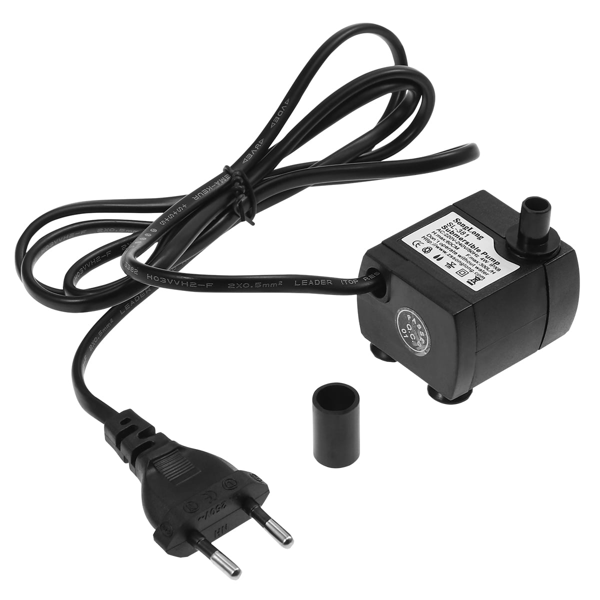 Ultra Quiet 300L/H 4W Submersible Water Pump High Lift for Fountains ...