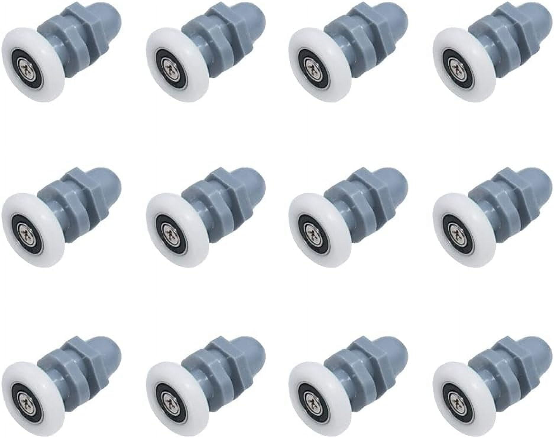 Ultra-Quiet Operation Shower Door Rollers, Double Wheeled Design For ...