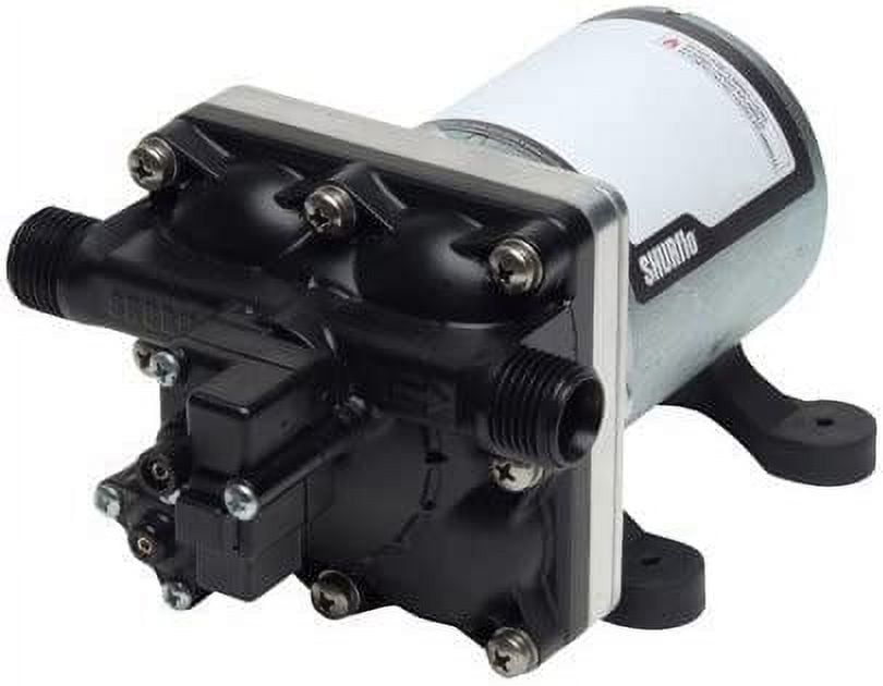 Ultra Quiet Shurflo Motorhome Water Pump Self-Priming 3GPM (115 Volts ...