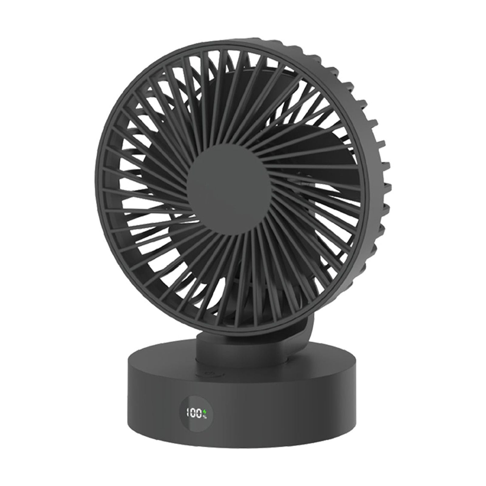 Ultra Quiet Table Fan, Rechargeable Battery Operated Desk Fan with Auto ...