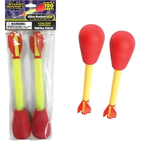 Stomp Rocket Ultra Rocket Refill for Kids, Foam Rockets, Soars 200 Ft ...