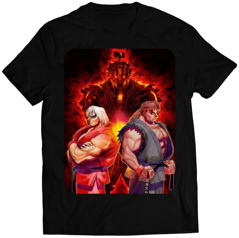 Ultra SF2 Final Challengers V2 Cover Premium Unisex T-shirt (vectorized ...