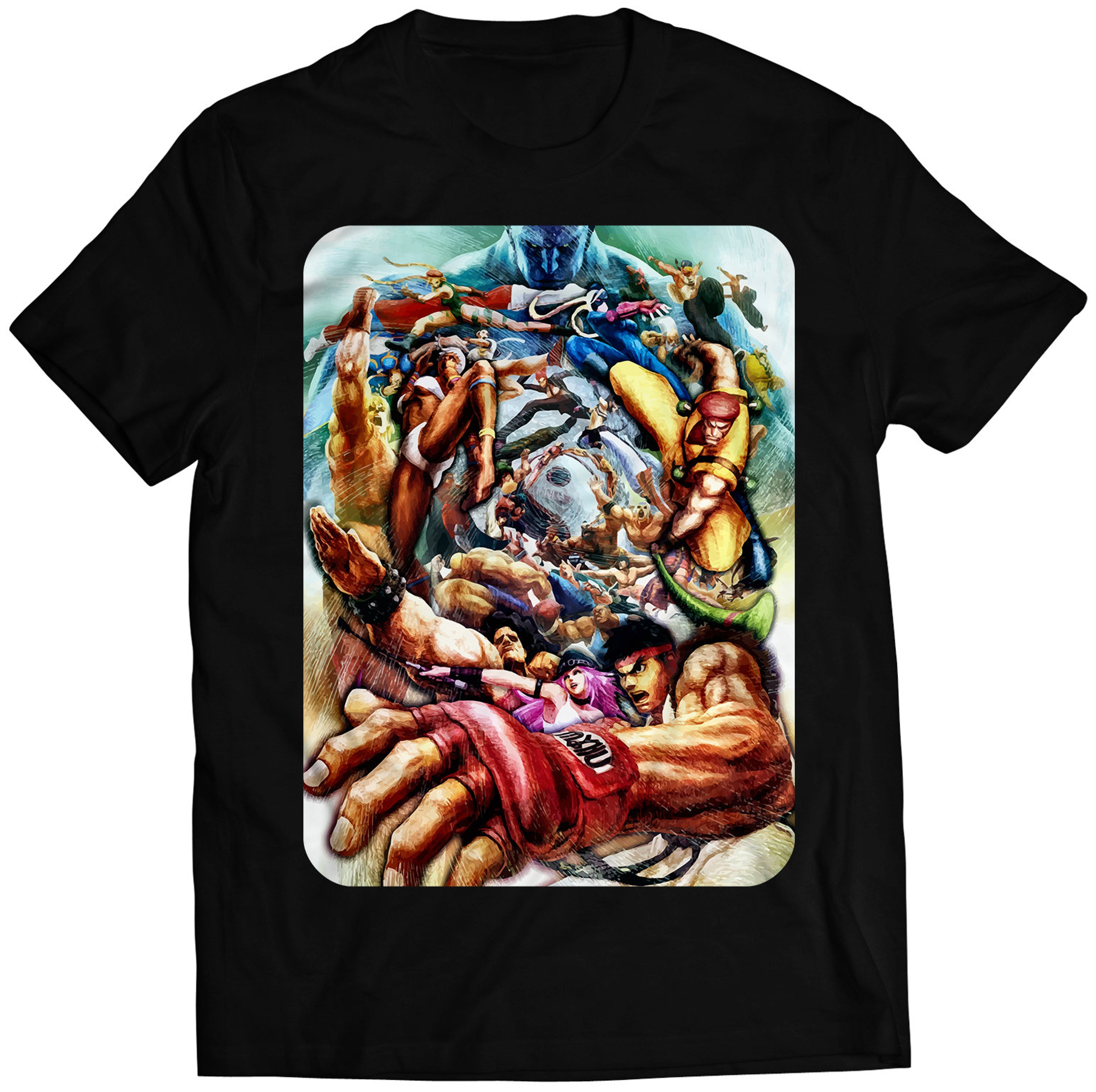 Ultra SF4 Cover Premium Unisex T-shirt (Vectorized Design) - Walmart.com