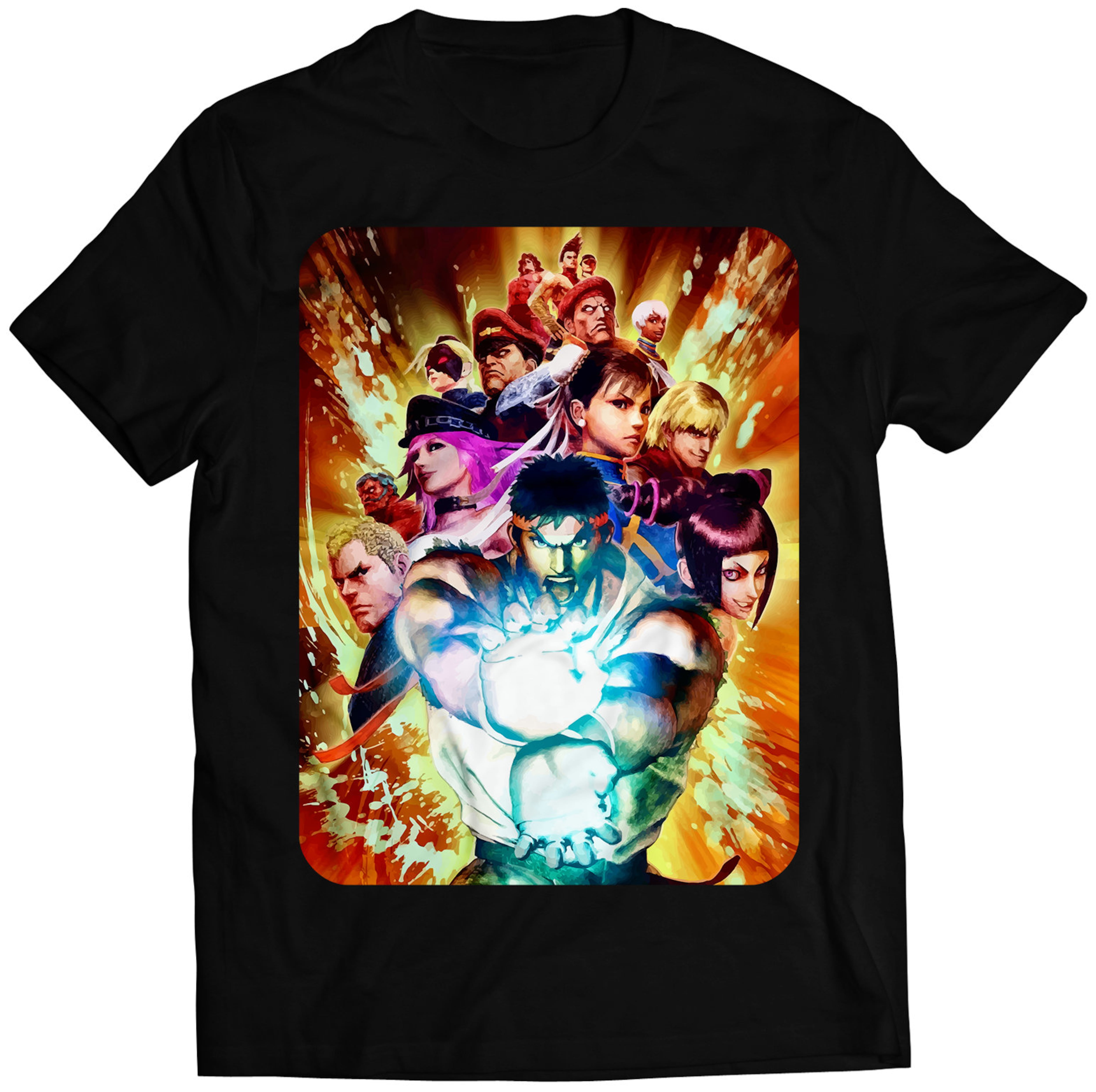Ultra SF4 Cover V2 Premium Unisex T-shirt (Vectorized Design) - Walmart.com