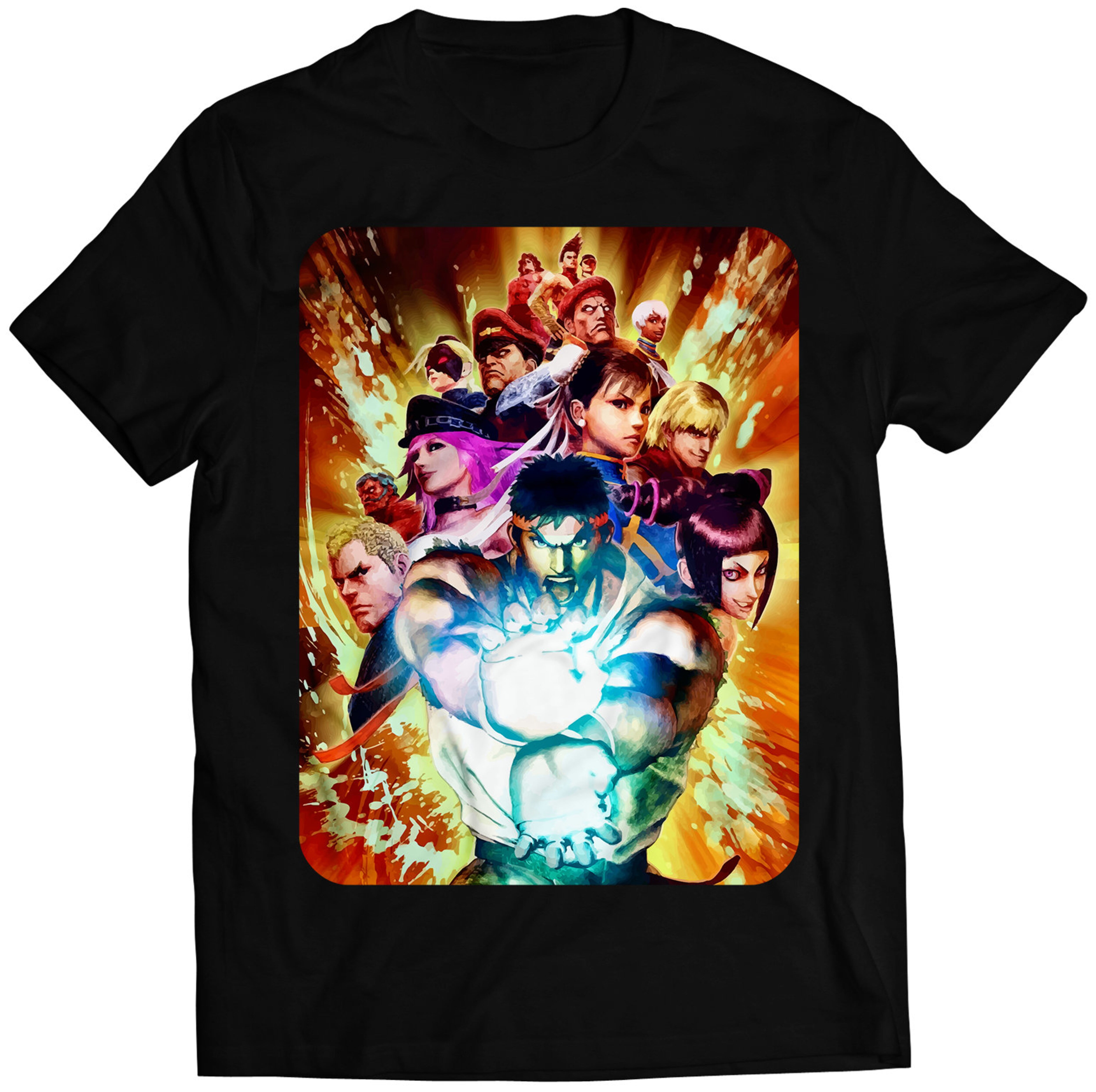 Ultra SF4 Cover V2 Premium Unisex T-shirt (Vectorized Design) - Walmart.com