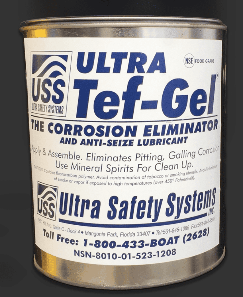 Ultra Safety Systems Tef-Gel,TG-T 8 8lbs 1 Gallon Can Corrosion ...