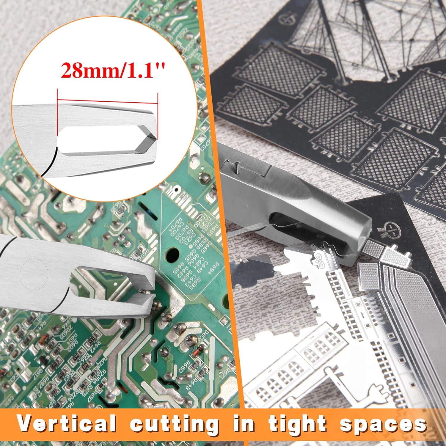 Ultra-Sharp 90 Degree Tip Cutter for Precise Cutting Long Nose End ...