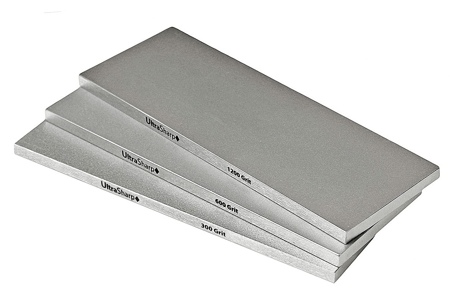 Ultra Sharp Diamond Sharpening Stone Set - 8 x 3 Coarse/Medium/Extra ...
