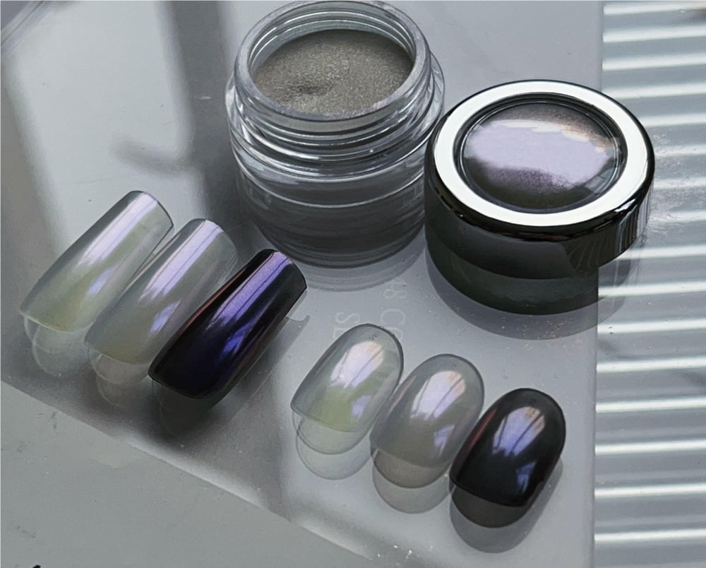 Ultra-Shiny Ice-Clear Mirror Powder for Professional & DIY Nail Art ...