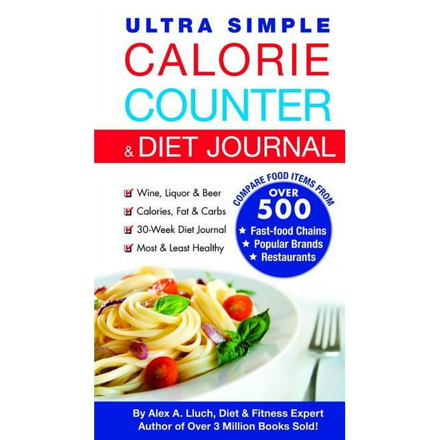 Ultra-Simple Calorie Counter & Diet Journal - Walmart.com