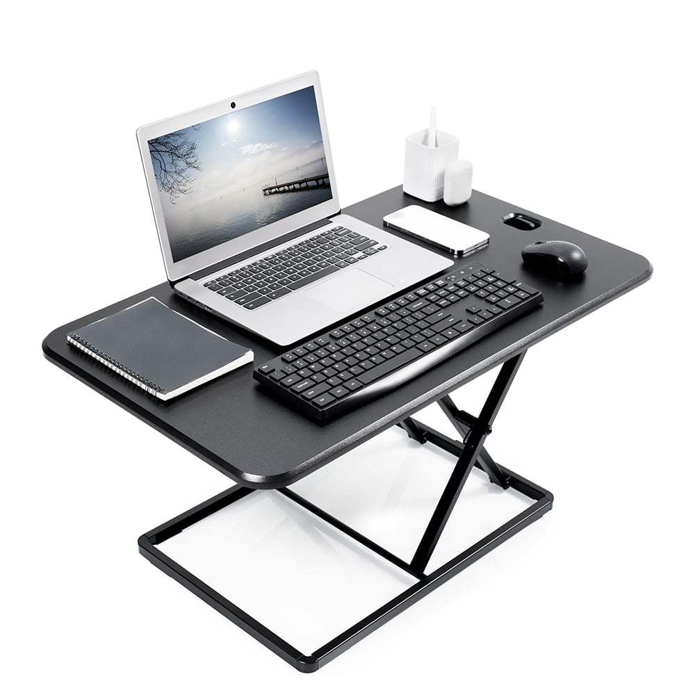 Ultra-Slim 32 In Single Top Standing Desk Riser for Monitor or Laptop ...