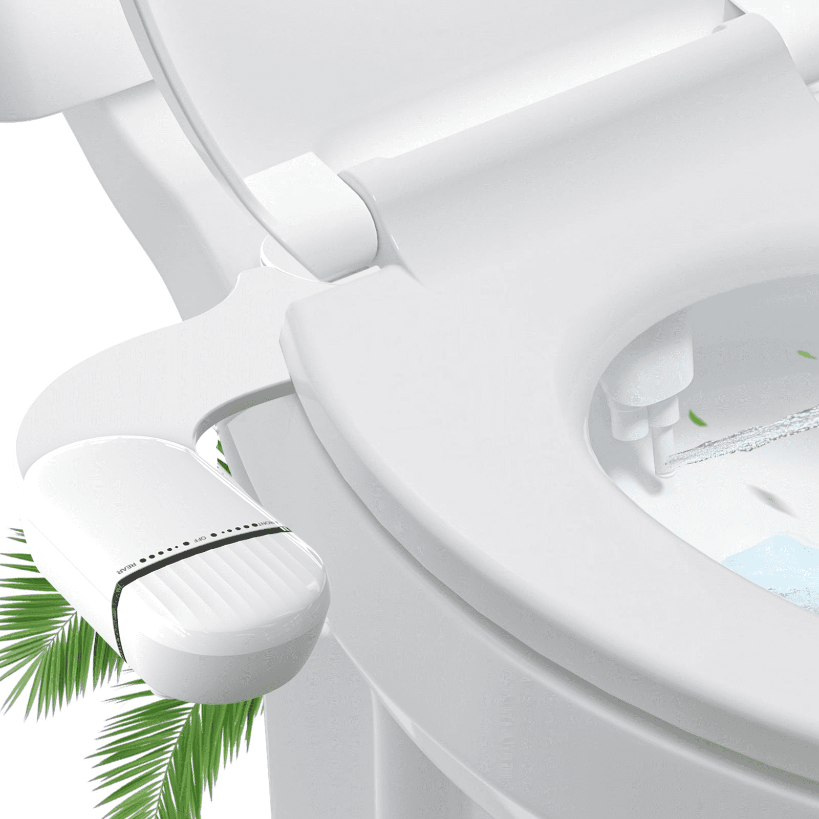 ZOWWKLLY Bidet Attachment for Toilet, Non-Electric Ultra-Slim Bidet ...