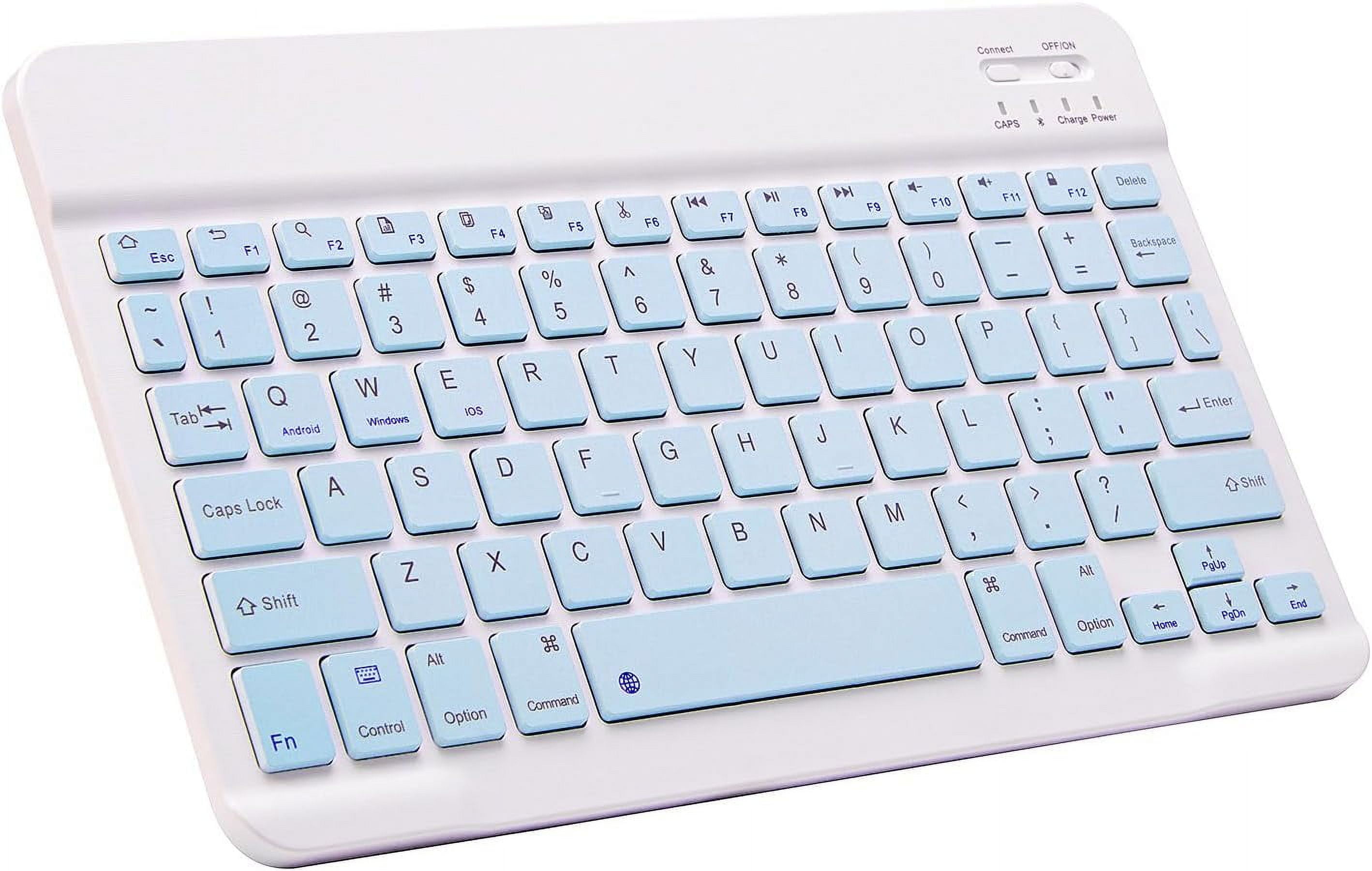 Ultra-Slim Bluetooth Keyboard Portable Mini Wireless Keyboard ...