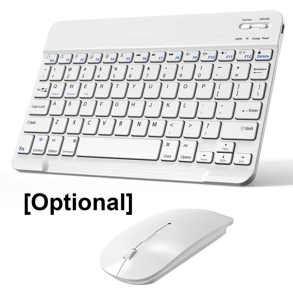 Ultra-Slim Bluetooth Keyboard Portable Mini Wireless Keyboard ...