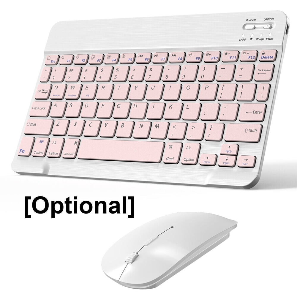 Ultra-Slim Bluetooth Keyboard Portable Mini Wireless Keyboard ...