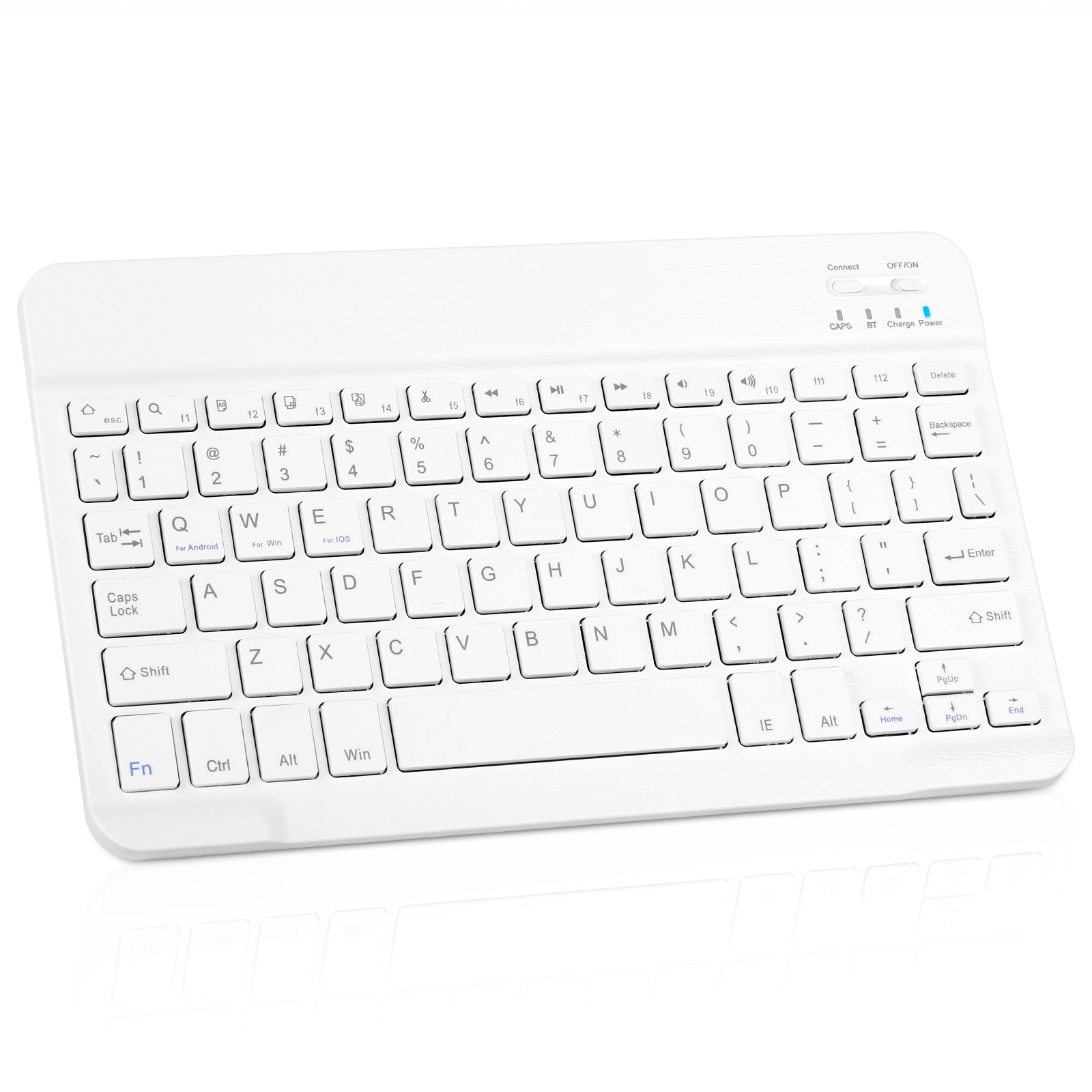 Ultra-Slim Bluetooth rechargeable Keyboard for Amazon Fire HD 10 (2019 ...