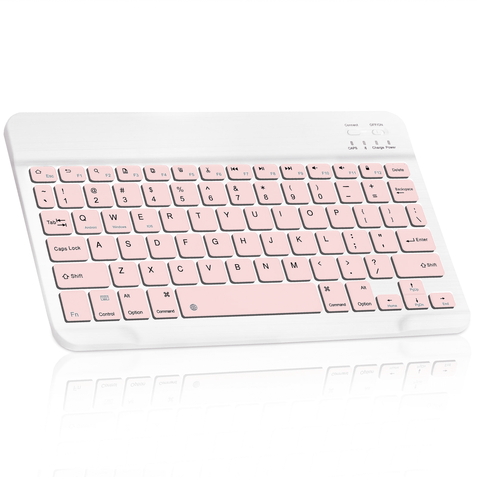 Ultra-Slim Bluetooth rechargeable Keyboard for Amazon Fire HD 8 Plus ...