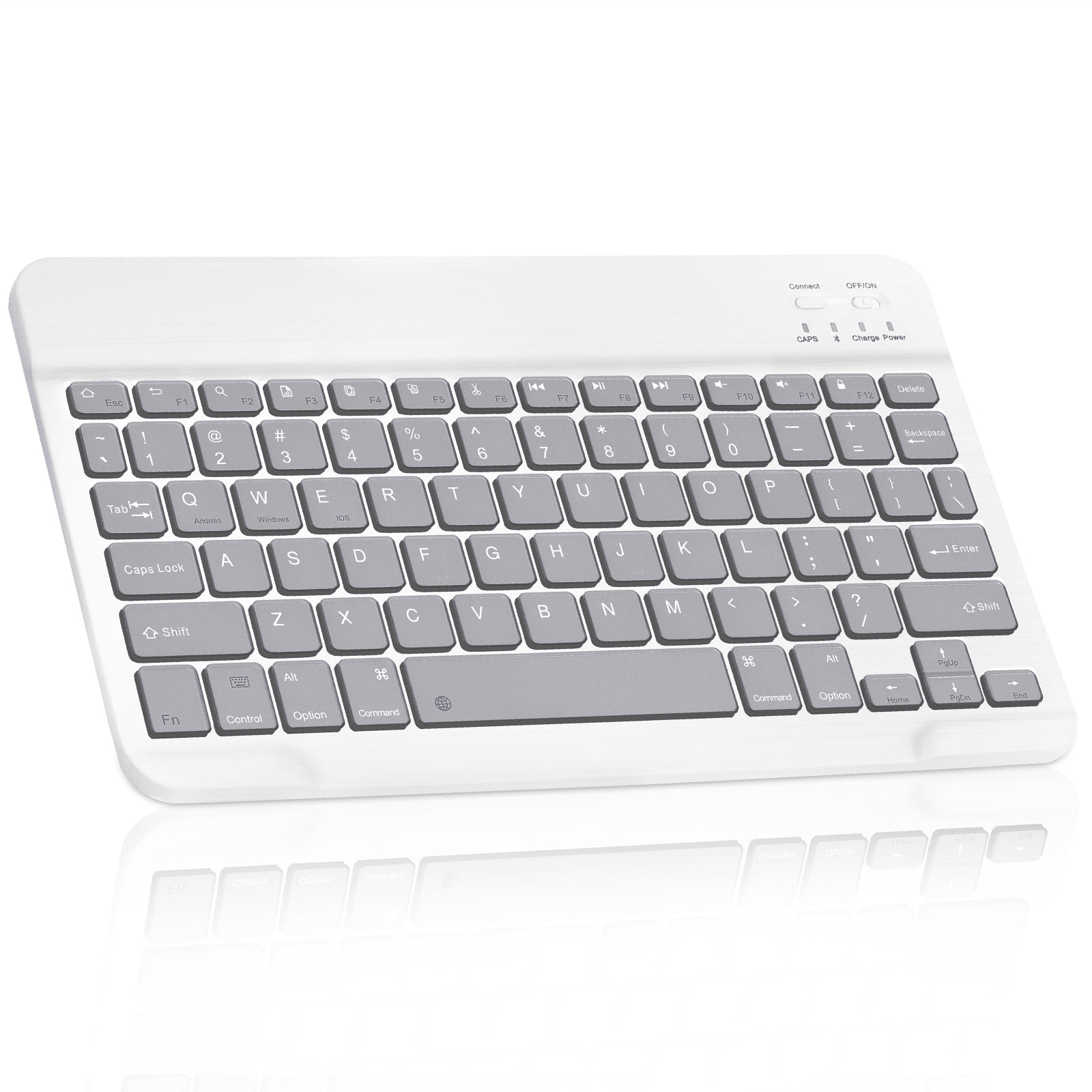 Ultra-Slim Bluetooth rechargeable Keyboard for Oppo Ace2 and all ...