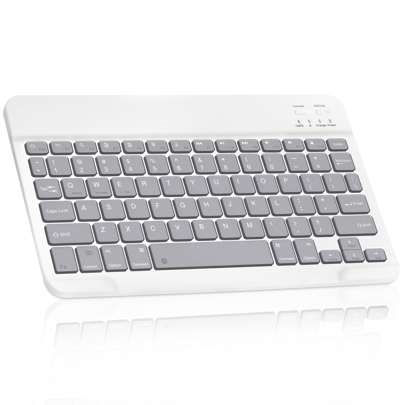 Ultra-Slim Bluetooth rechargeable Keyboard for Samsung TV and all ...