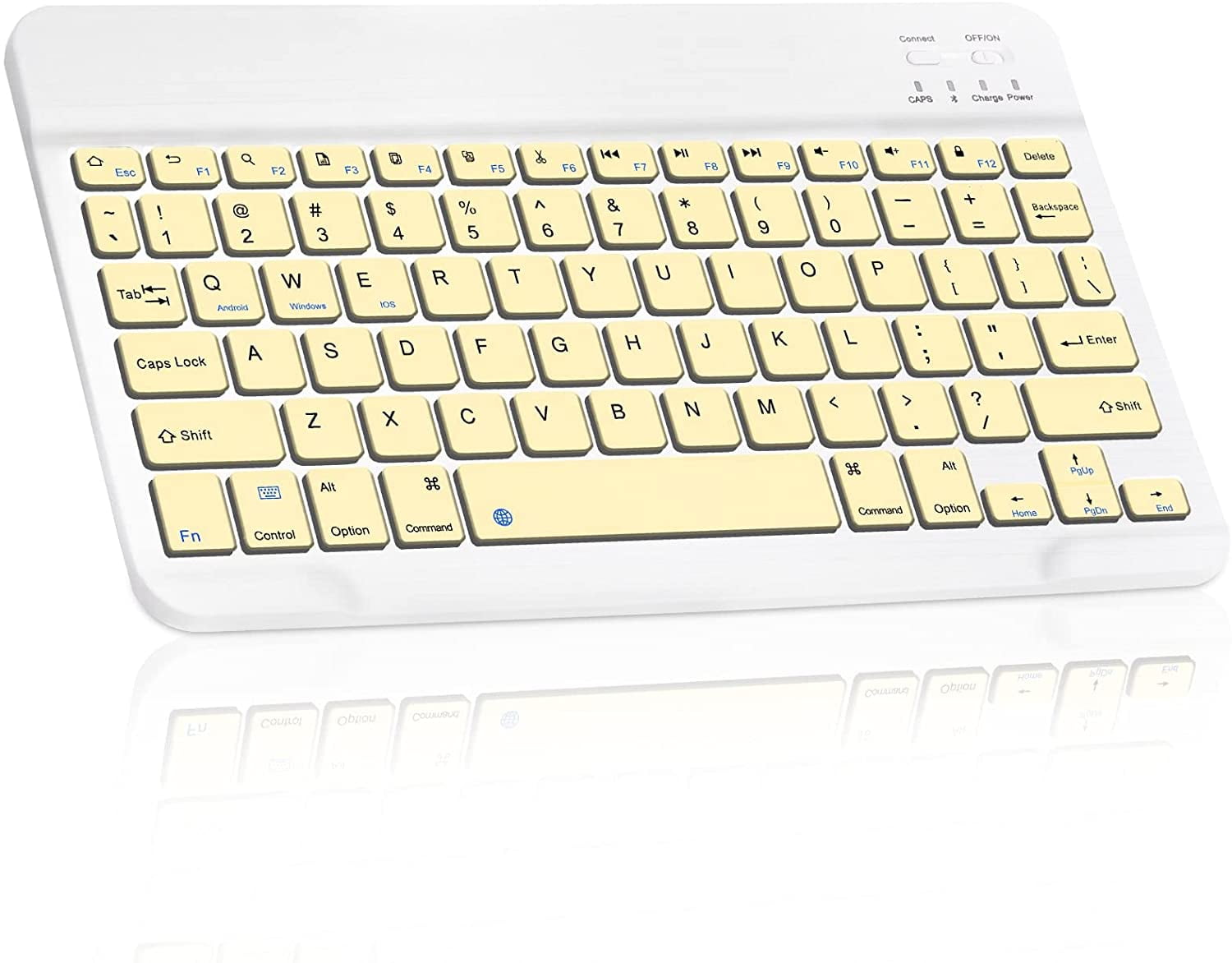 Ultra-Slim Bluetooth rechargeable Keyboard for Xiaomi Poco X2 and all ...