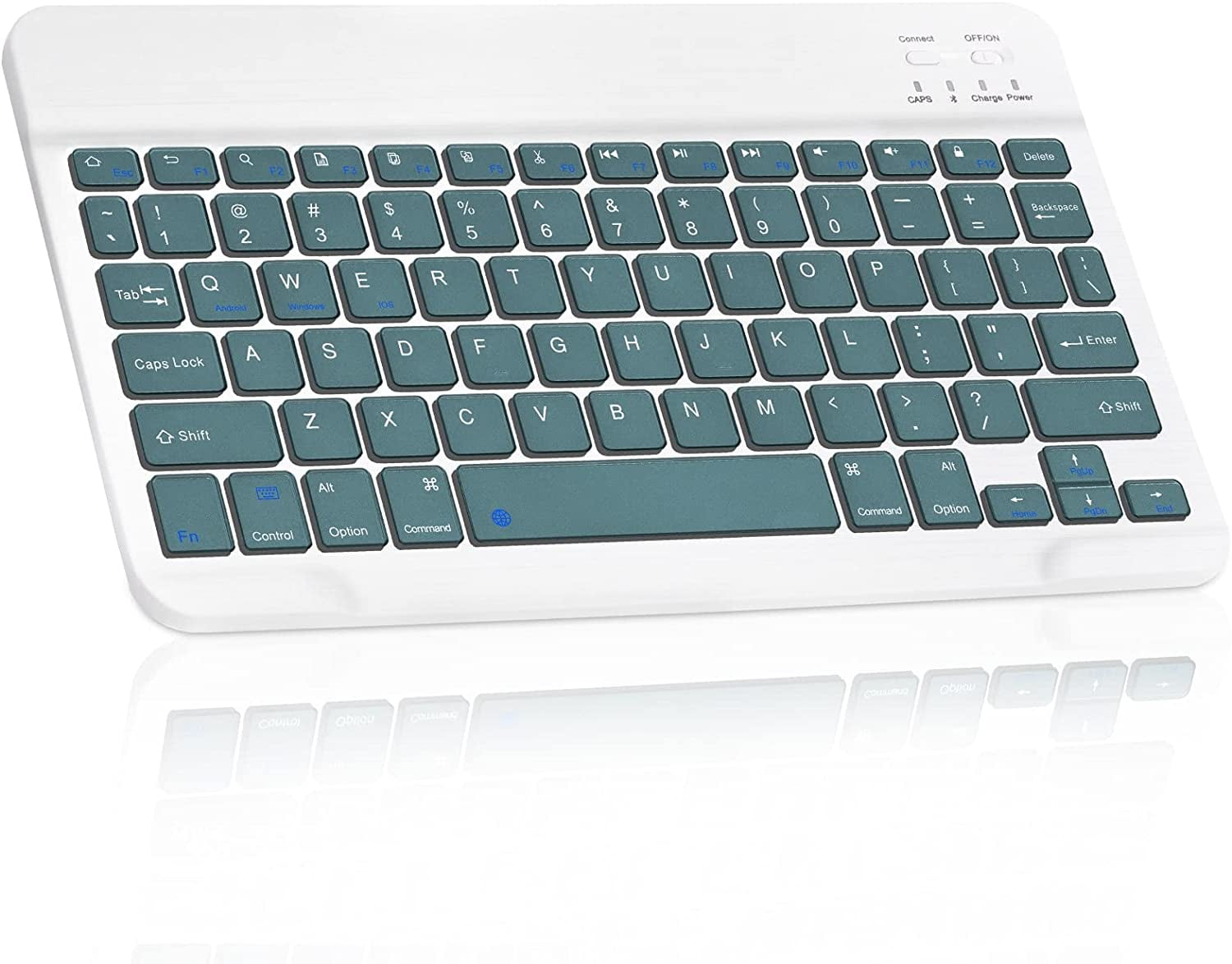 Ultra-Slim Bluetooth rechargeable Keyboard for Xiaomi Redmi K40 and all ...