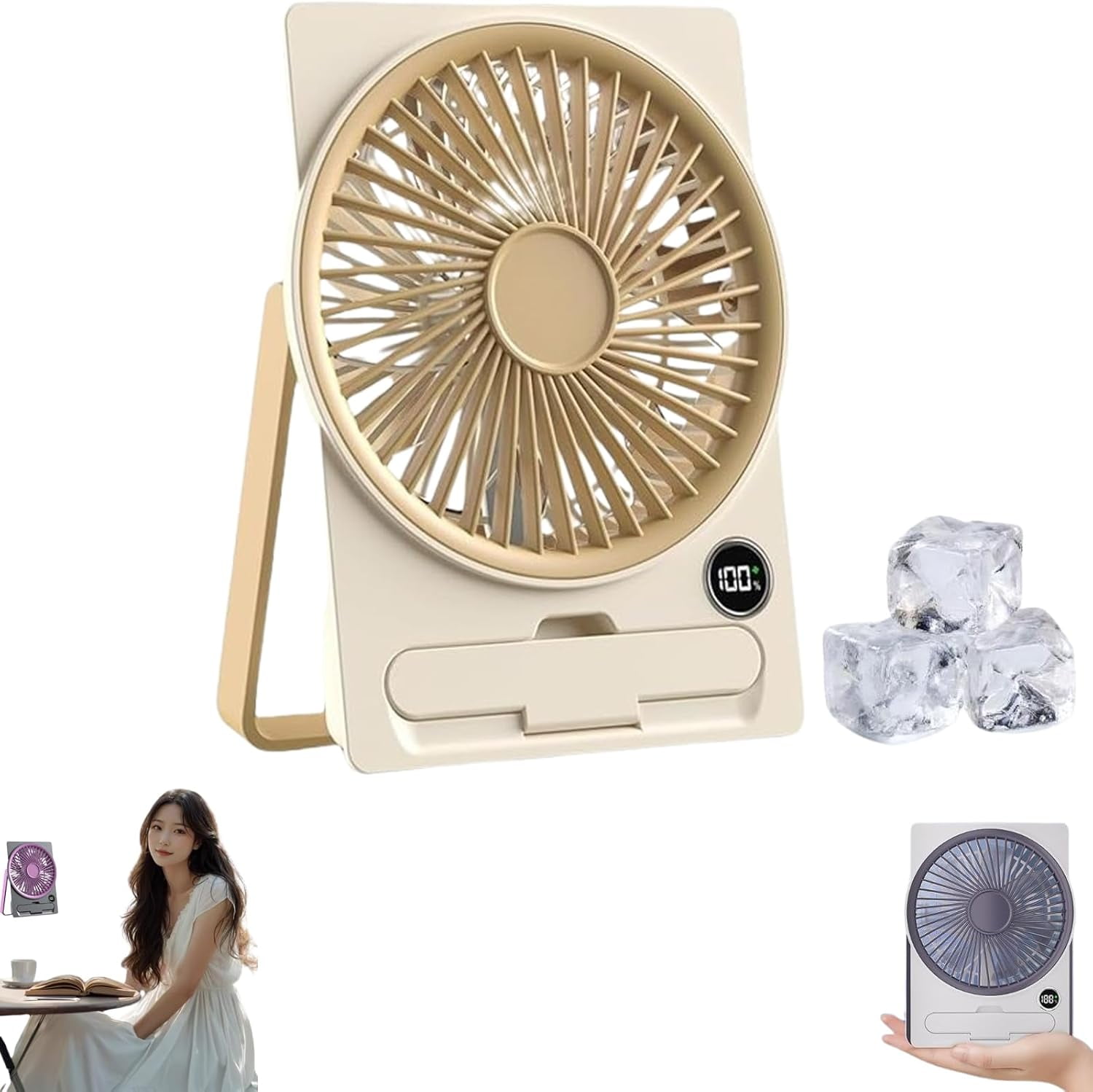 Ultra Slim Card USB Rechargeable Mini Fan,Ultra Slim Mini Portable Fan ...