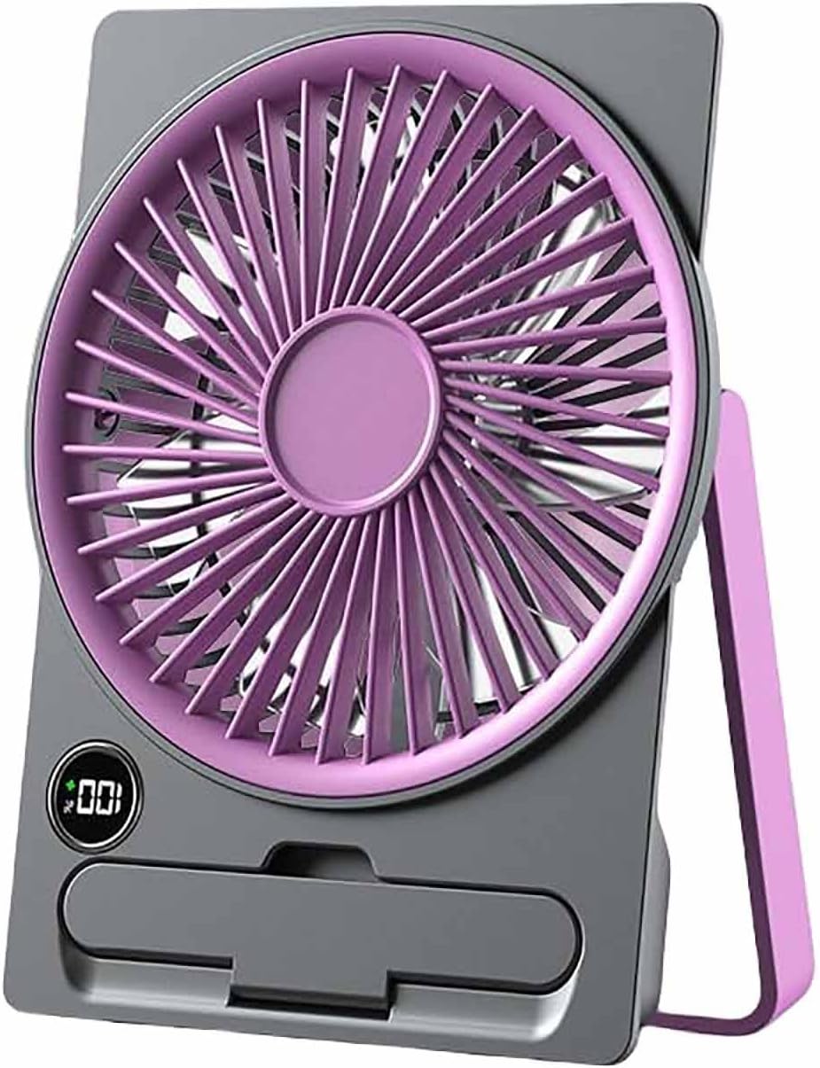 Ultra Slim Card USb Rechargeable Mini Fan,2025 New Ultra-Quiet Portable ...
