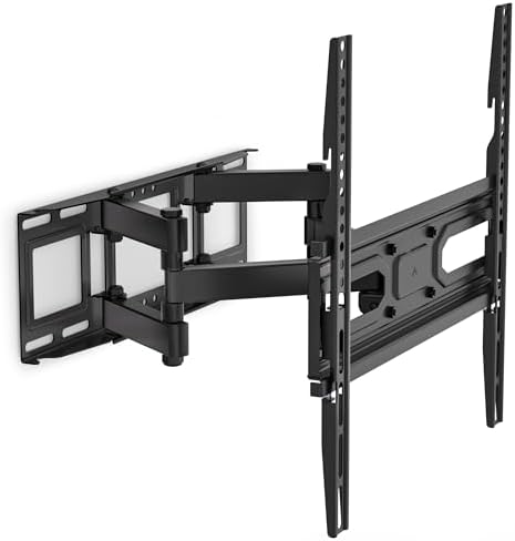 Ultra Slim Full Motion TV Wall Mount Bracket for Most 43-90 Inch Flat ...